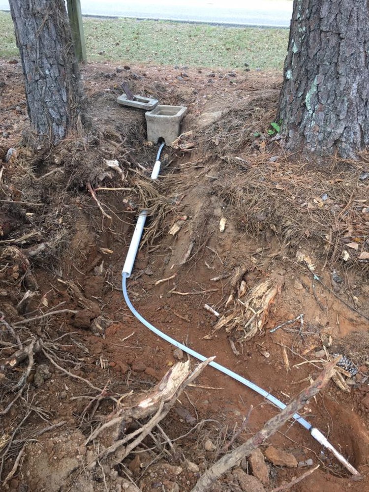 Water lines repaired